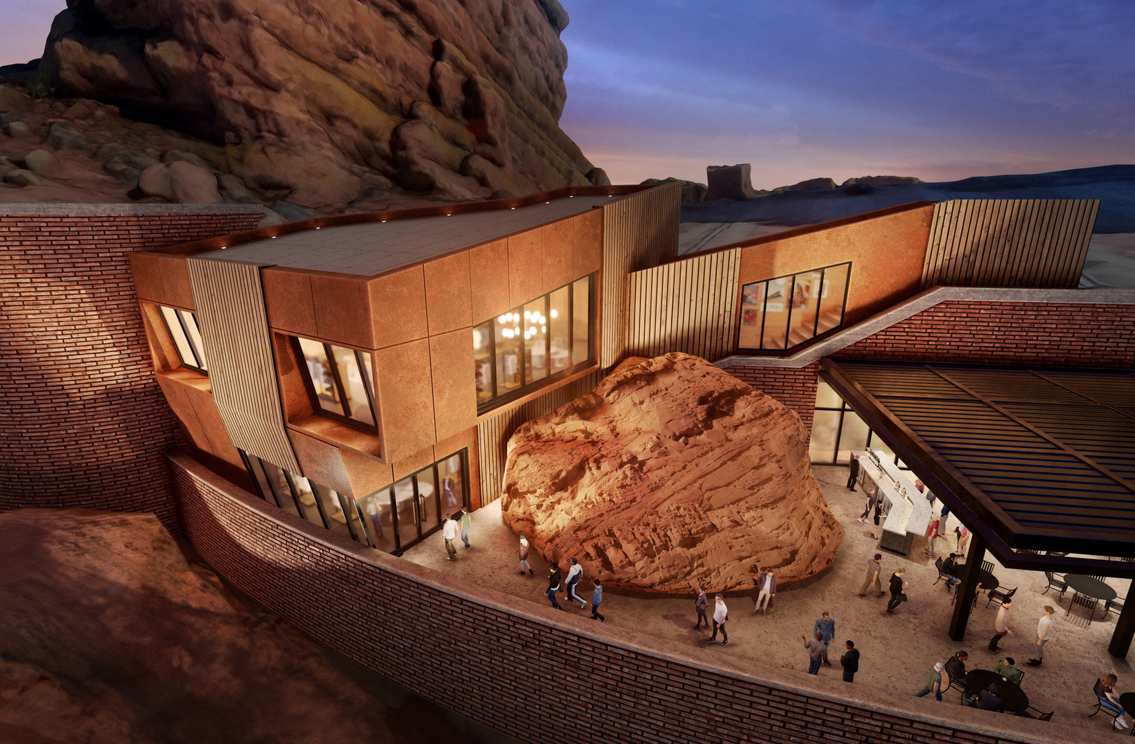 Red Rocks Retail Concept